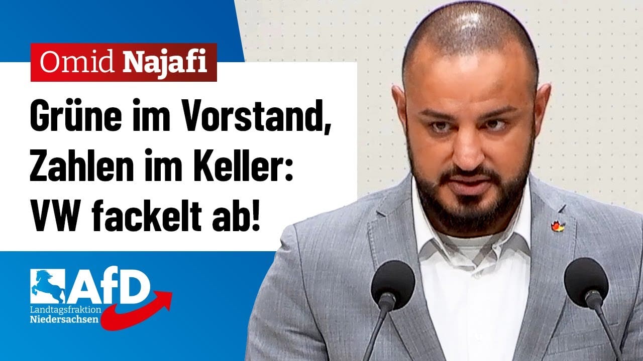 Grüne im Vorstand, Zahlen im Keller! – Omid Najafi